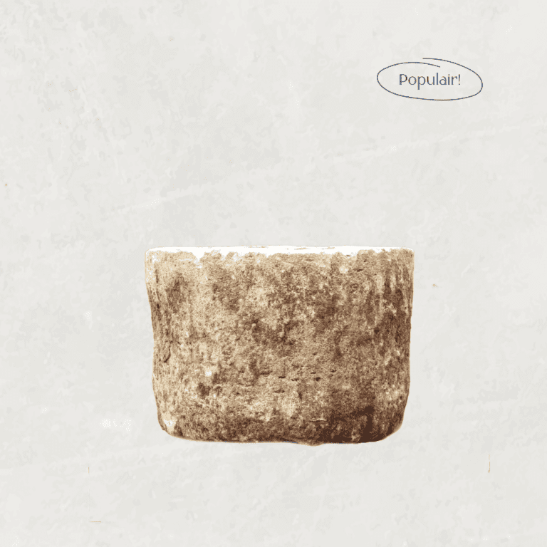 Bleijenberg – Authentieke natuurstenen potten – Elke pot is uniek